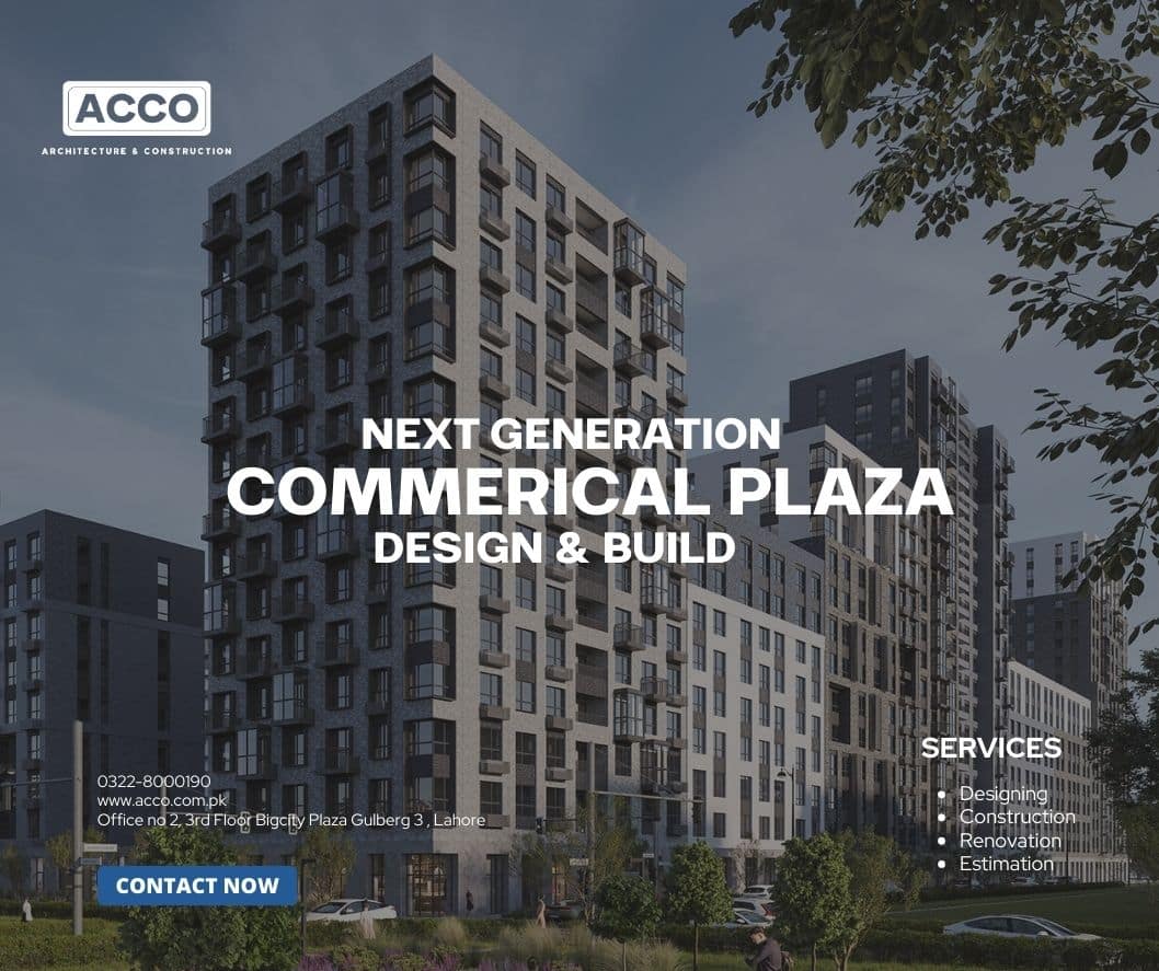 High rise Commercial + Design + approvel construction Services Lahore ...